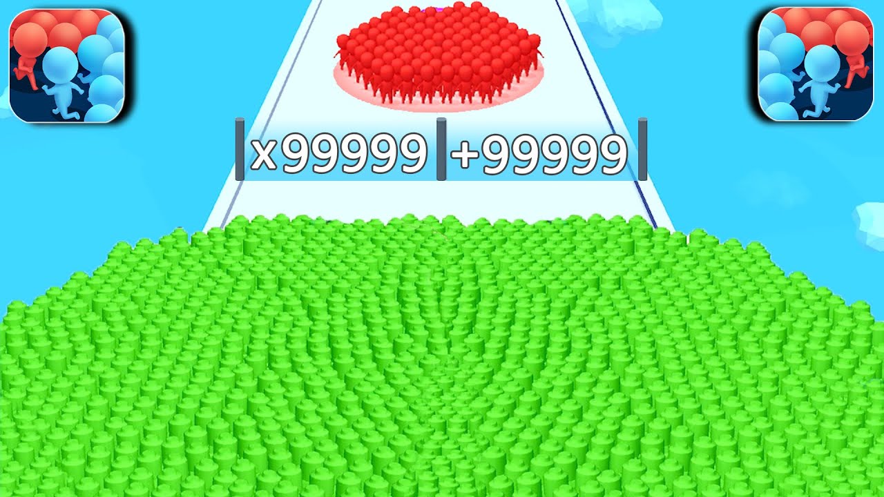 Playing 12345 Tiktok Video Free Gameplay Sandwich Runner, Clothes Run ...