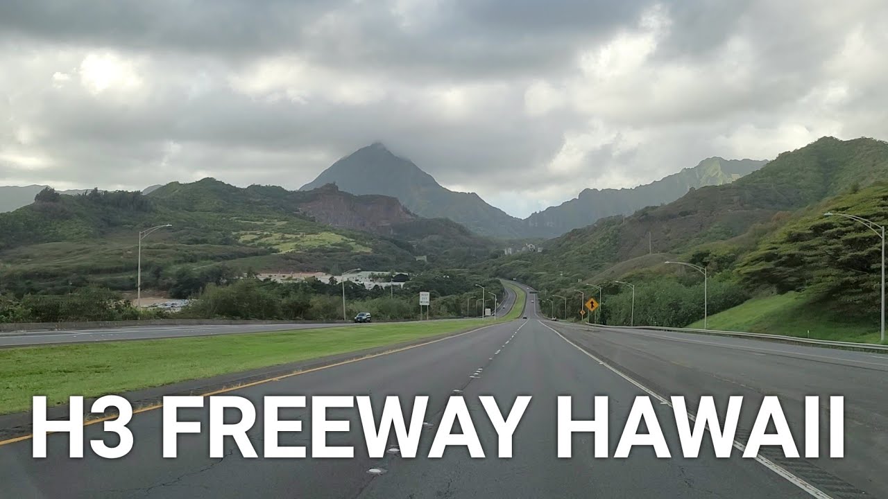 H3 Freeway Honolulu Bound | 1,574 m Long Tetsuo Harano Tunnel | Buhay ...