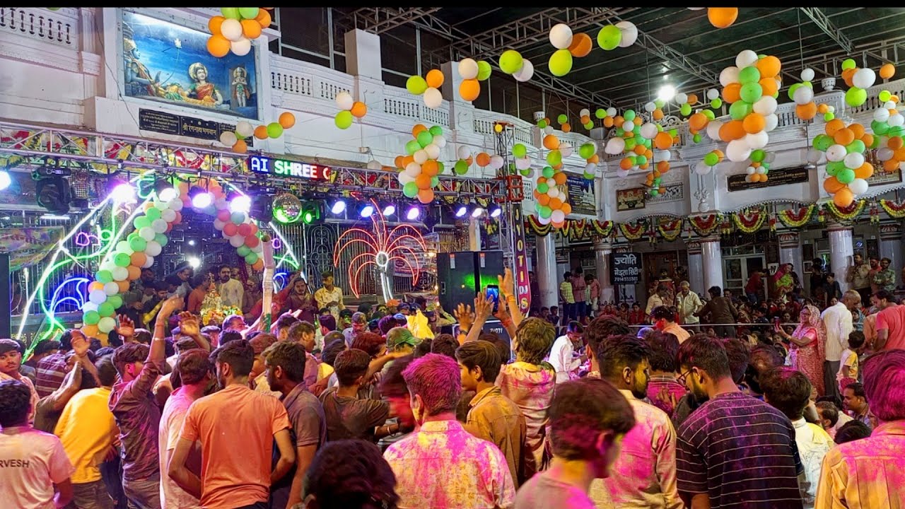 merta City ki holi ( charbhuja Mandir) 😍 - YouTube