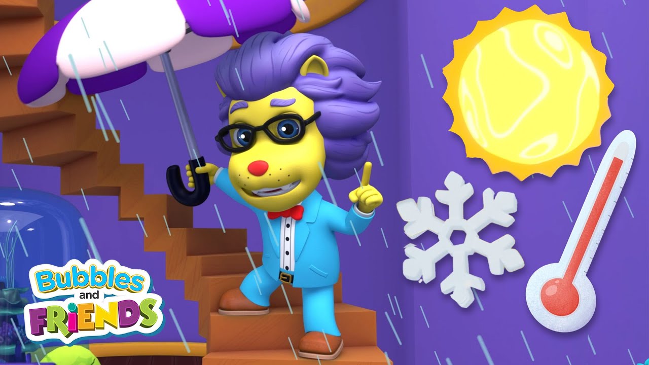 Explore weather and learn about temperature with Bubbles and Friends ...