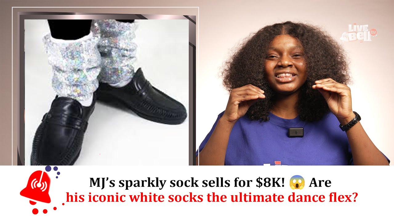 Michael Jackson’s Iconic Socks Sell for $8K & Steal the Spotlight! 🧦 ...
