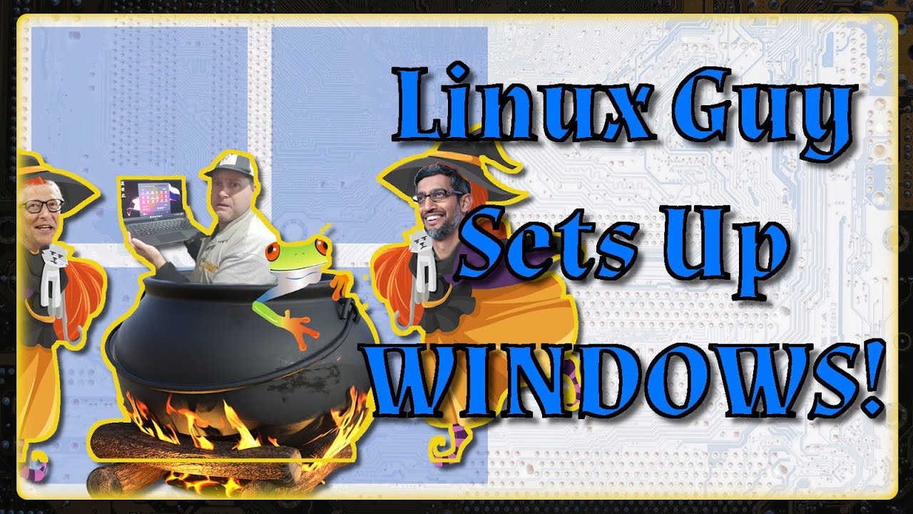 Linux User Sets Up Windows 11 - YouTube