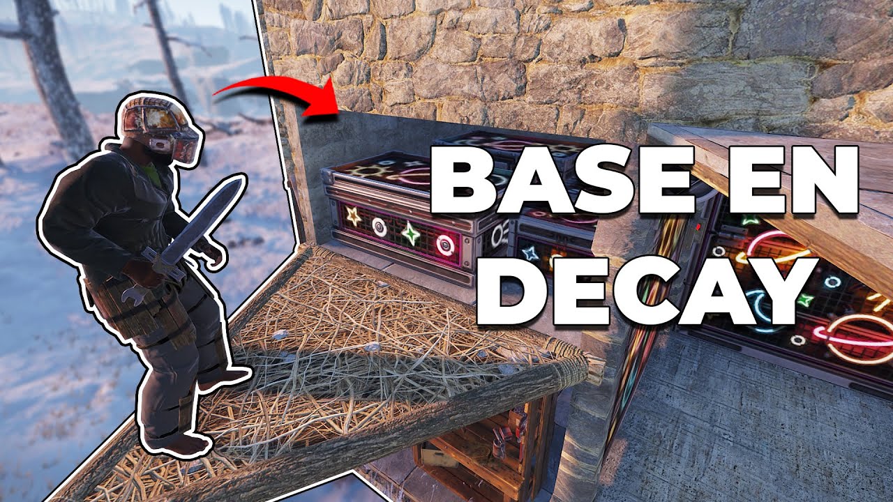 ESTA BASE EN DECAY ME DA JUSTO LO QUE NECESITABA | RUST Gameplay ...
