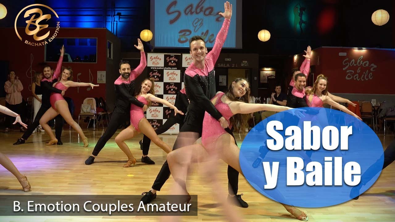 Bachata Emotion Couples Amateur - Sabor y Baie 2023 - YouTube