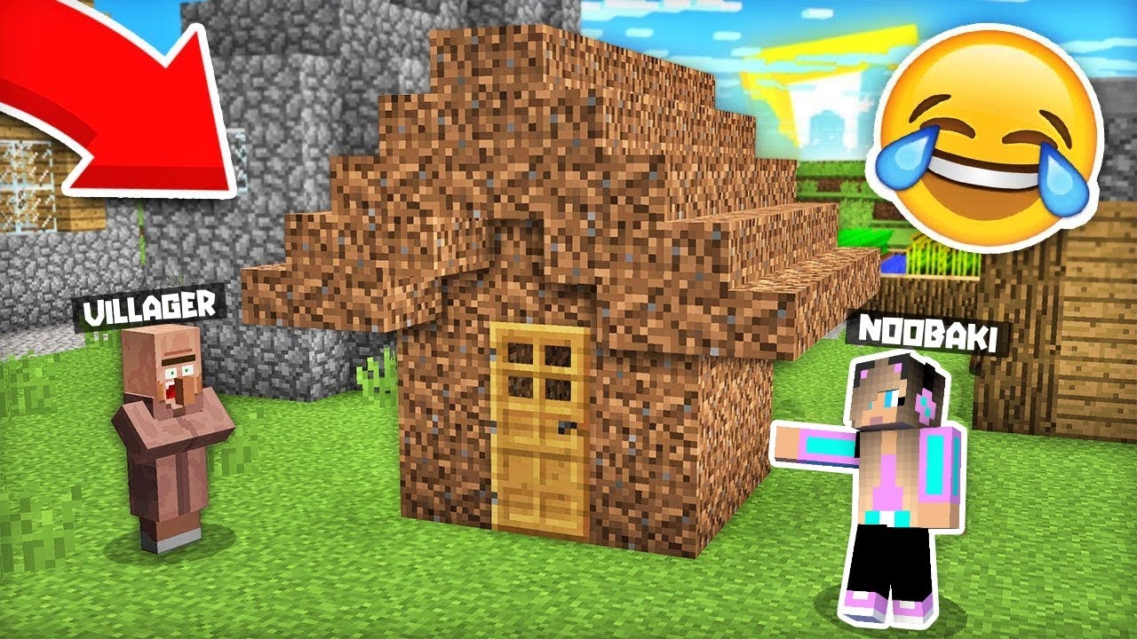 ΤΡΟΛΑΡΑ ΤΩΝ VILLAGER ΜΕ ΕΝΑ ΦΡΙΚΤΟ ΣΠΙΤΙ ΣΤΟ MINECRAFT - YouTube
