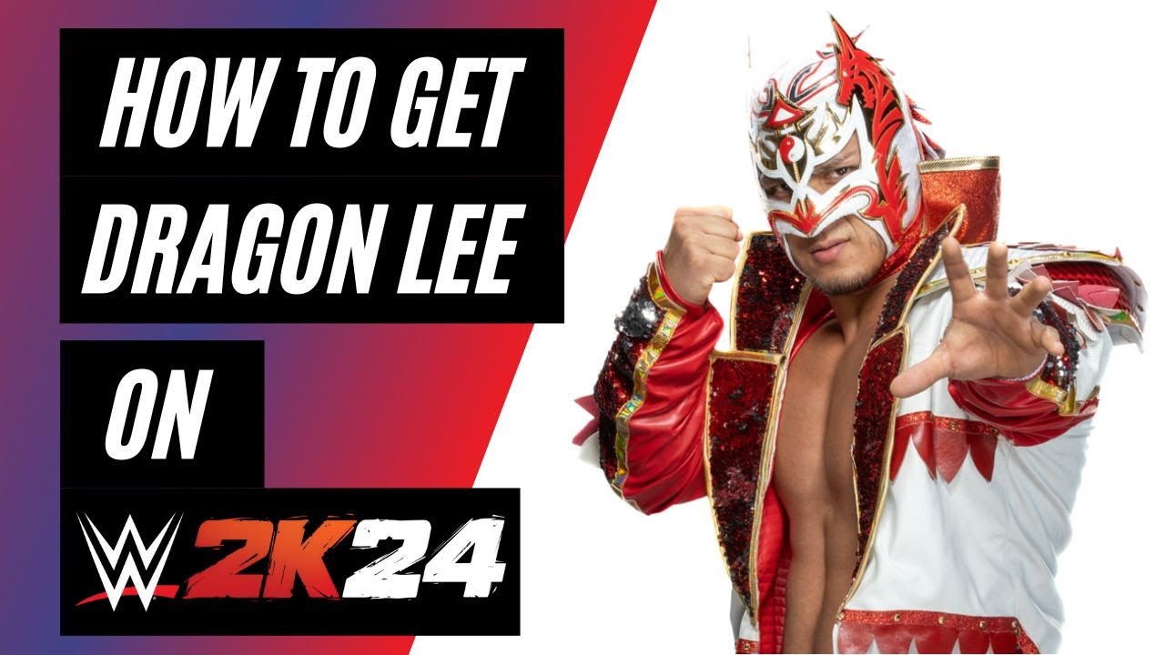 How To Get Dragon Lee on WWE 2K24 - YouTube
