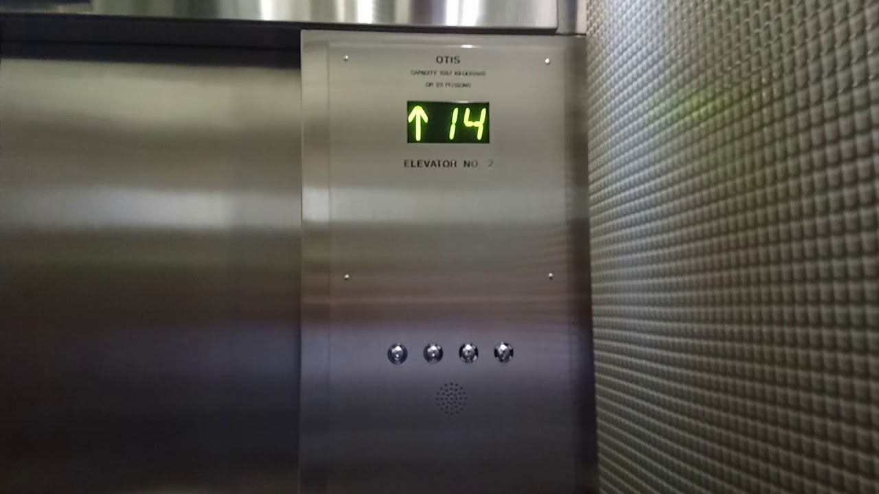 Otis Traction High Speed Traction Elevators at SunLife building - YouTube