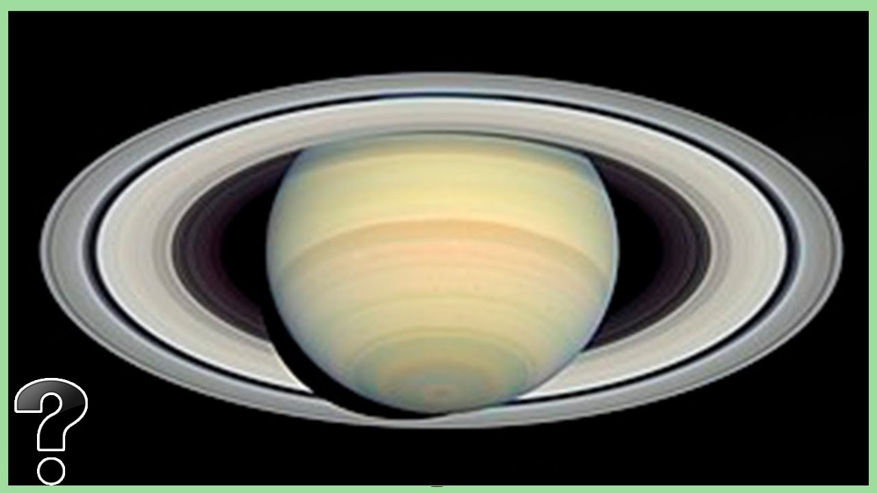 Why Does Saturn Have Rings? - YouTube