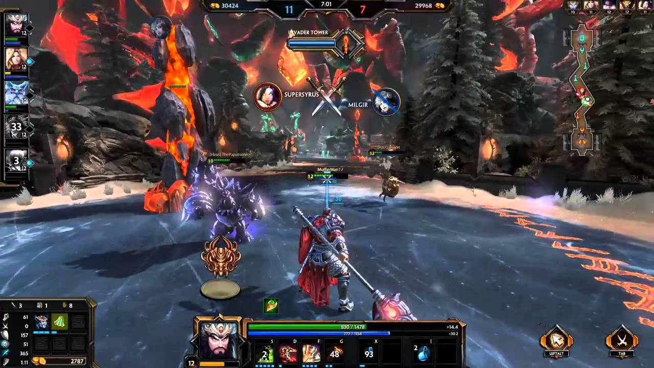 SMITE: Assault - Guan Yu 01 (Master Healer, aka Hel Who???) - YouTube