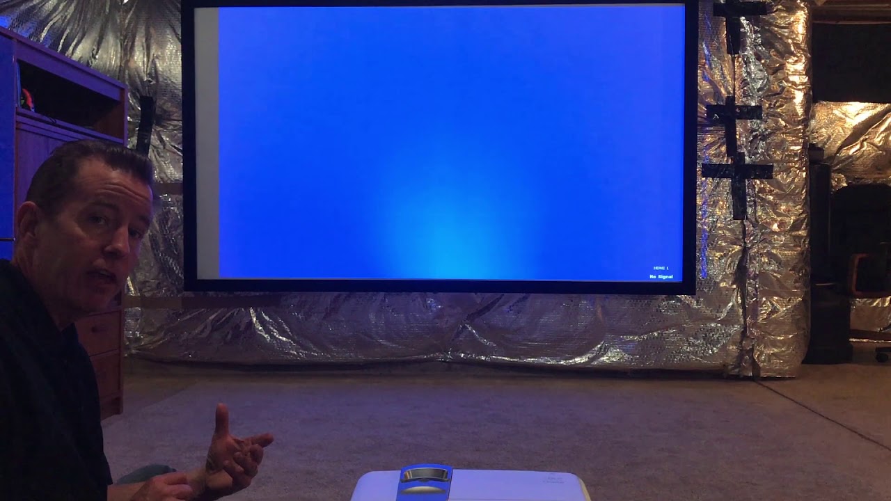 Projector Aligning and Squaring - YouTube