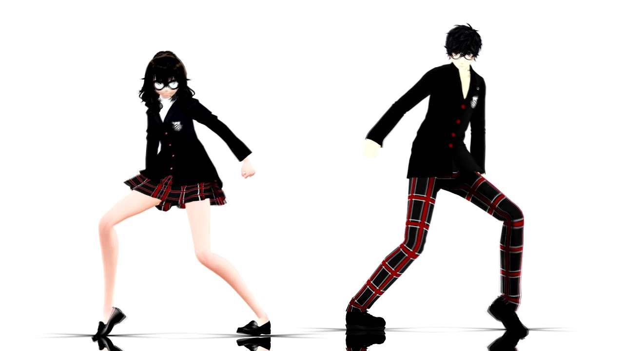[MMD Persona 5 |Model test|] Akira Kurusus/Ren Amamiyas - Burnt rice ...