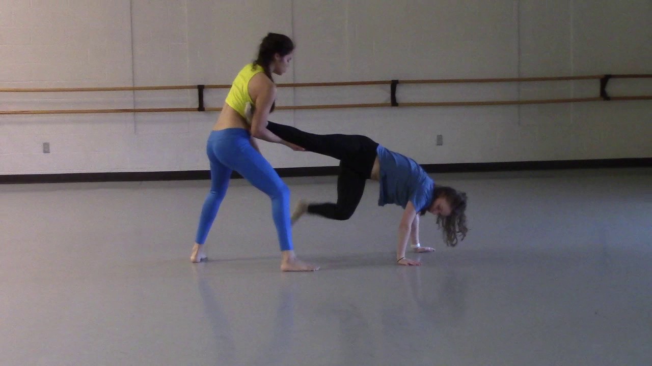 Contact improv 1 - YouTube