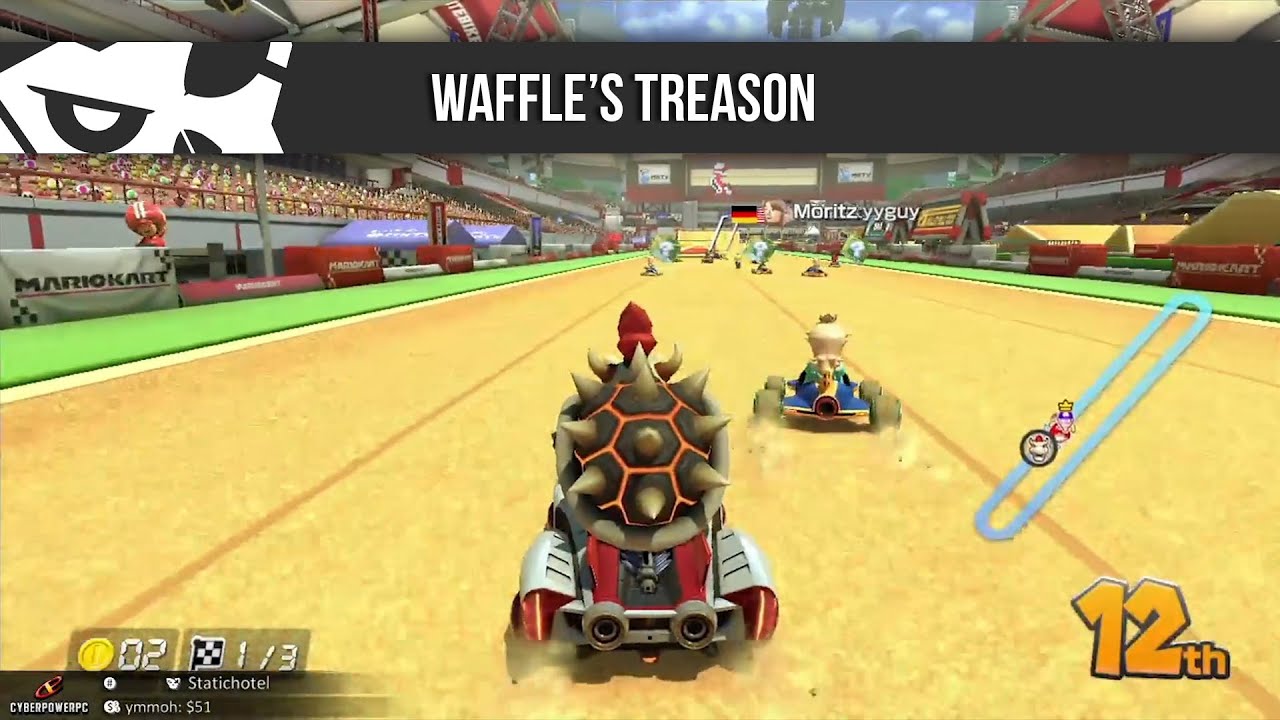 Mario Kart 8: Waffle's Treason - YouTube