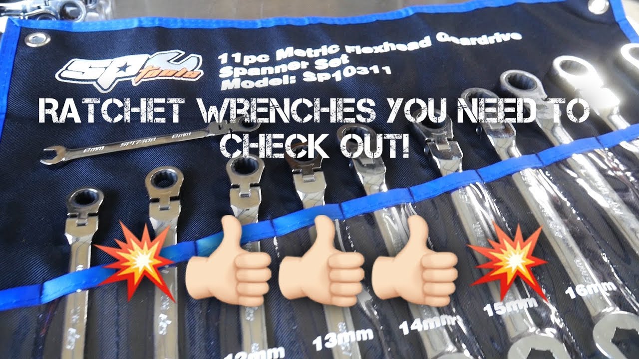 RATCHET WRENCHES BY SP TOOLS USA - YouTube