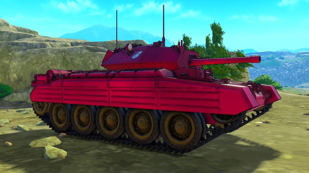 Girls Und Panzer: Dream Tank Match Crusader (Rosehip Ver.) - YouTube