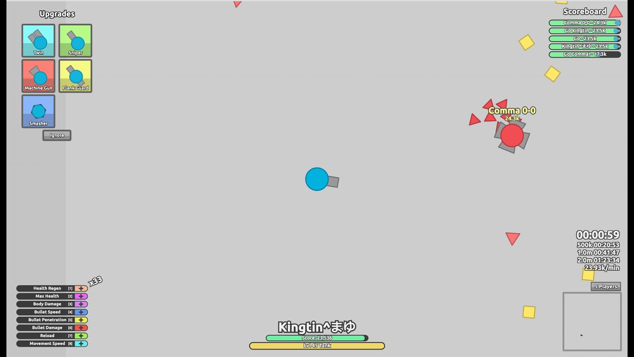 Factory vs Overlord(with 1 reload ) sandbox|Diep.io - YouTube