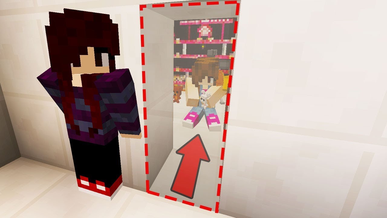 DESCOBRI UMA PASSAGEM SECRETA NA CASA DA JULIA MINEGIRL NO MINECRAFT ...