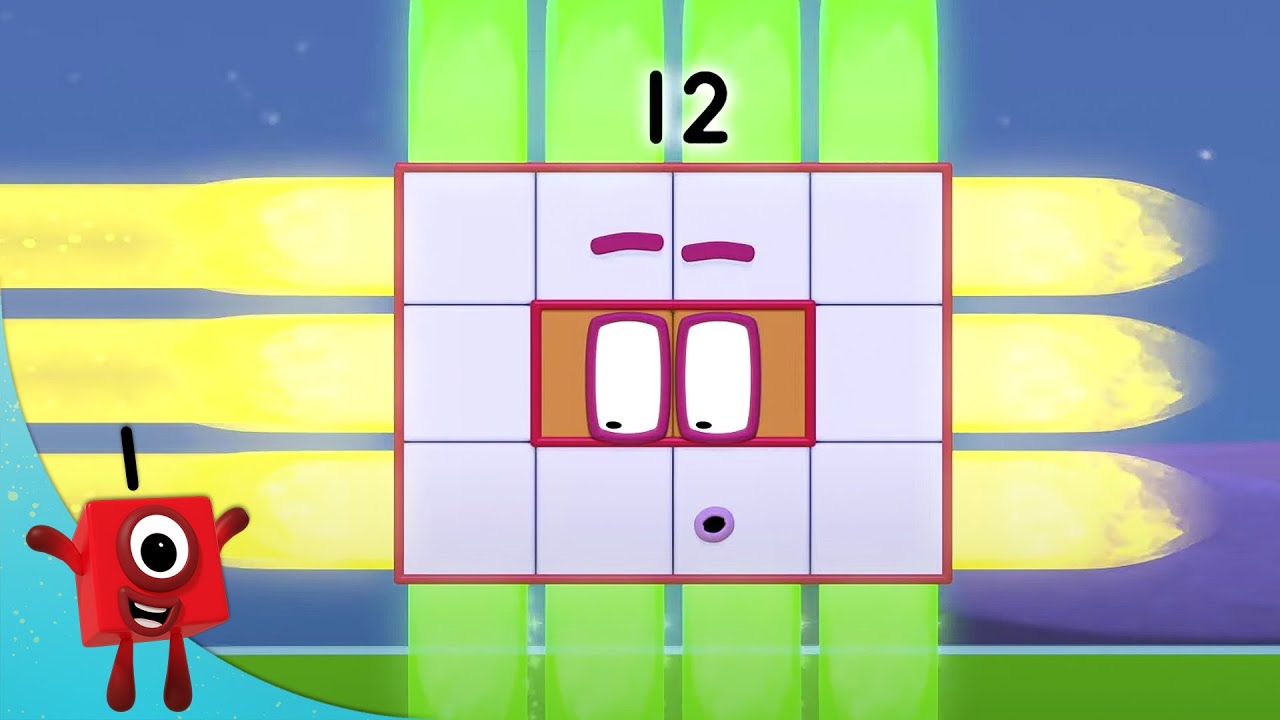 Numberblocks - Twelve Saves the Day! | Homeschool | Learning Blocks ...