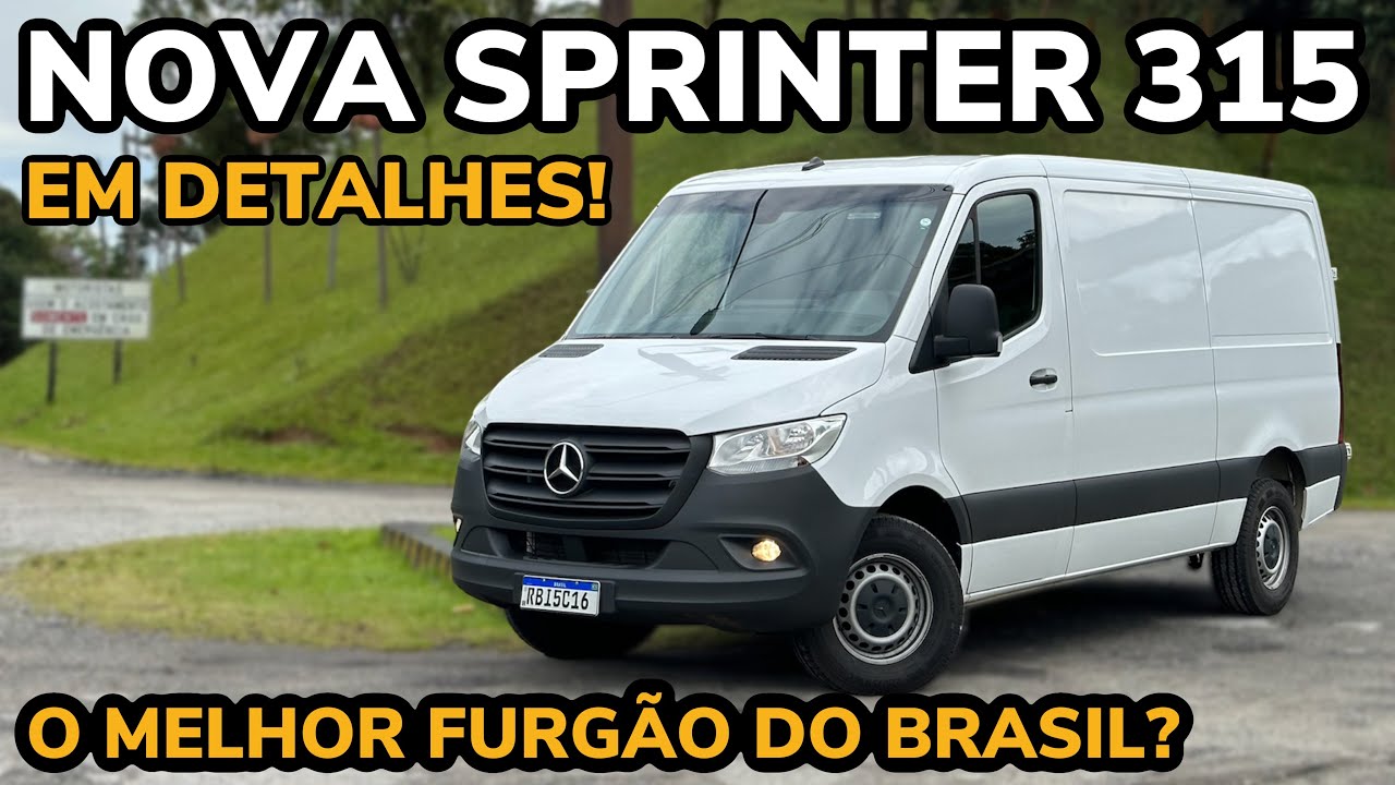 NOVA MERCEDES SPRINTER 315 STREET - Falando de Carros - YouTube