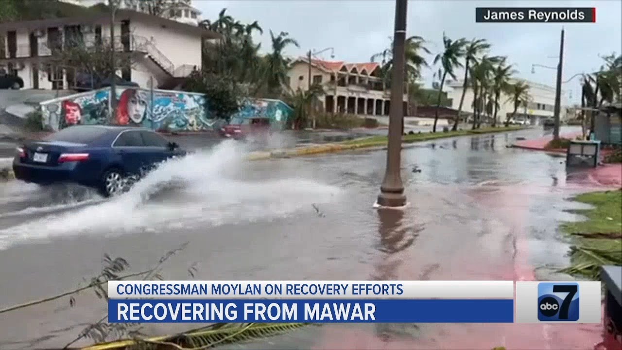 Congressman Moylan on Mawar Recovery Efforts - YouTube