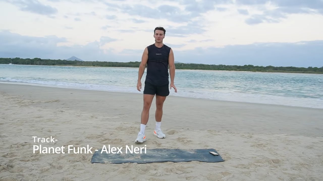 10 - Minute HIIT Workout Full Body On The Beach - YouTube