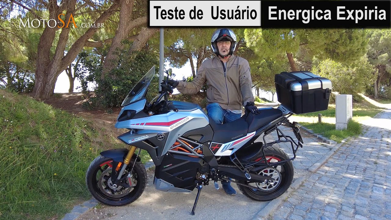 Energica Expiria no teste de Usuário do MotoSA - YouTube