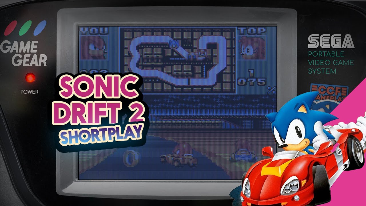 Sonic Drift 2 - 1995 - Sonic Kart Racing - Game Gear | Shortplay - YouTube