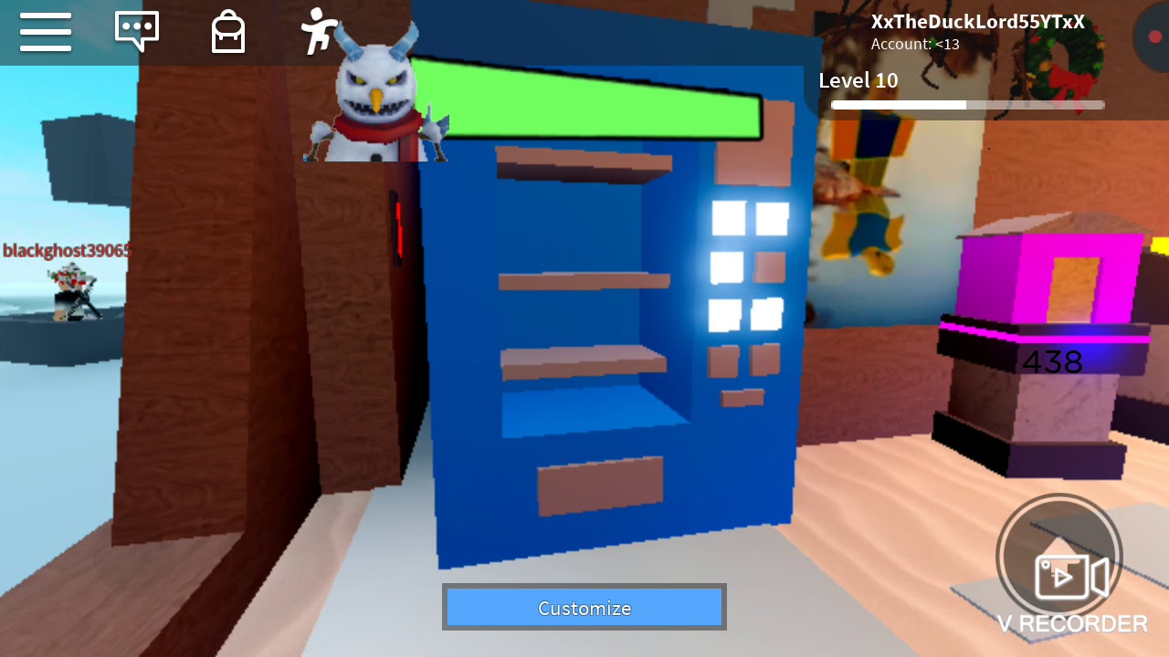 Secert behind the vending machine(Roblox Horrific Housing) - YouTube