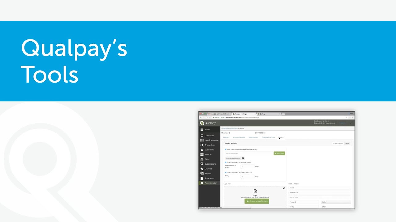 Qualpay's Tools - YouTube