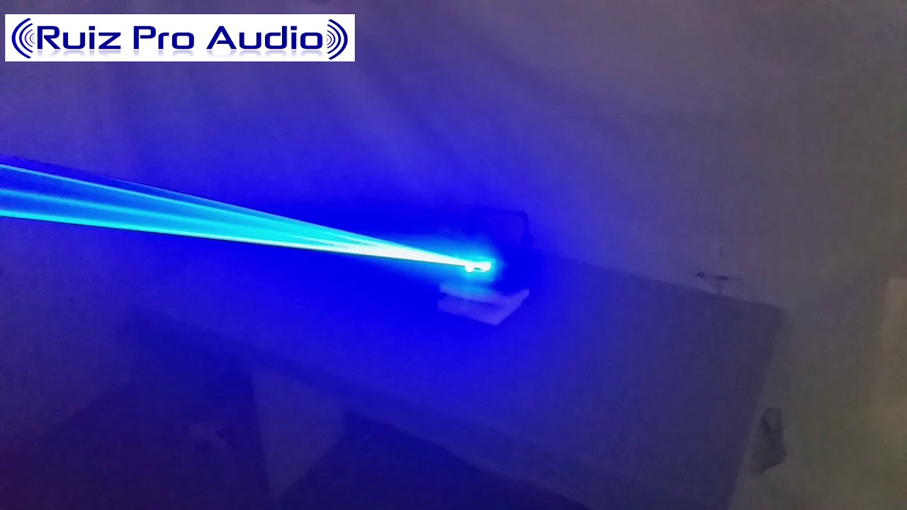 Super Bright laser azul SB101 - YouTube