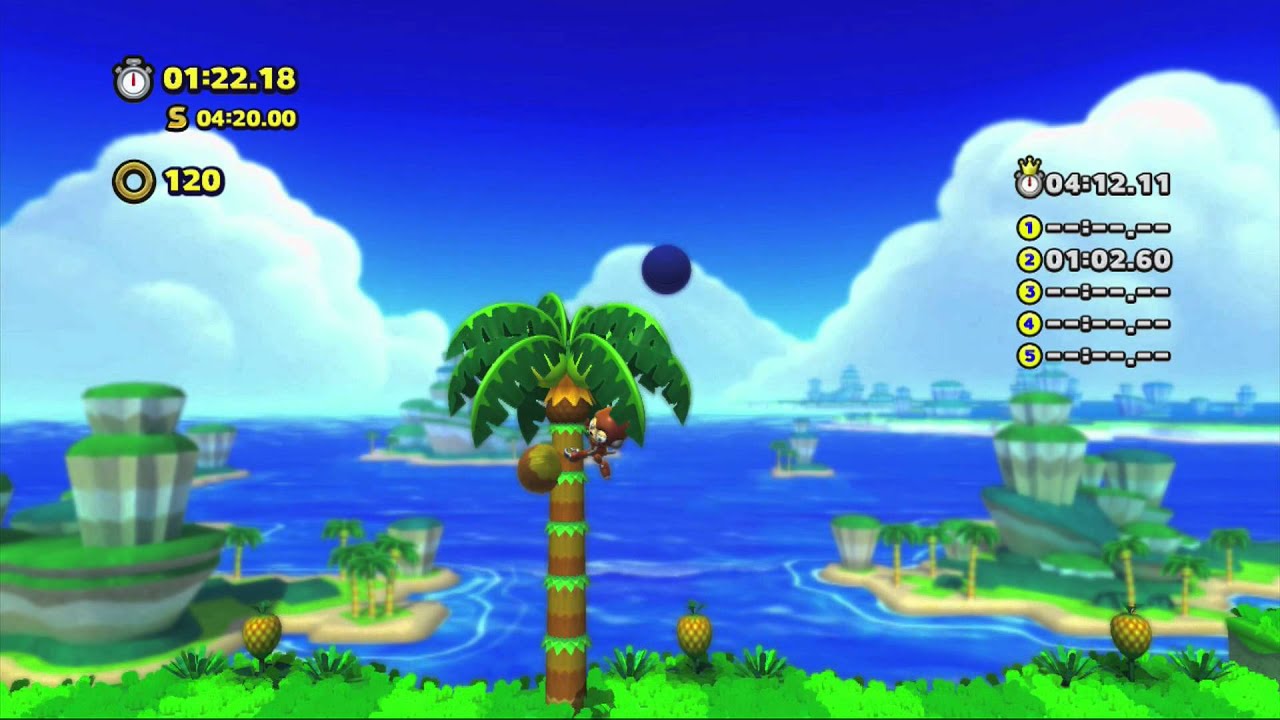 Sonic Lost World: Tropical Coast Zone 4 [1080 HD] - YouTube