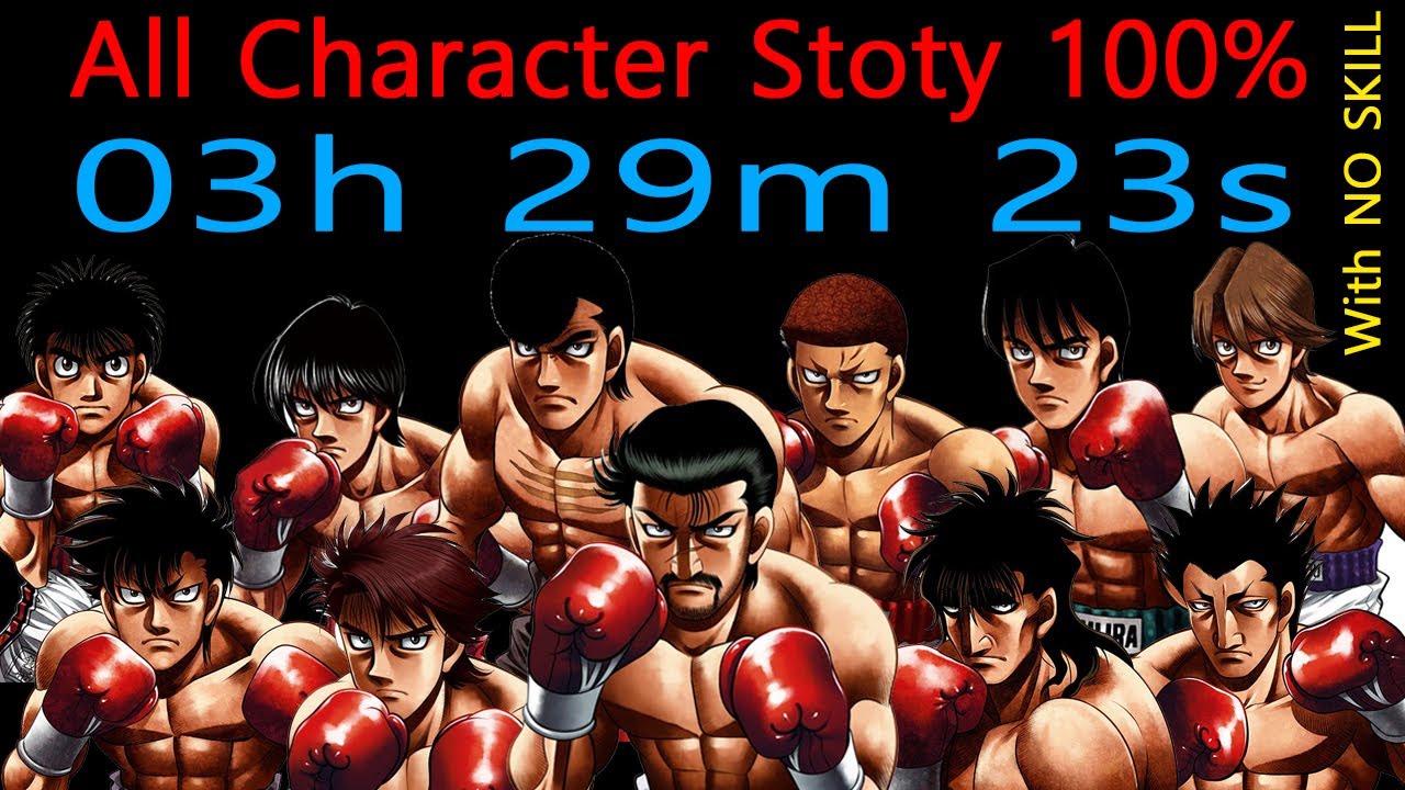 [SPEEDRUN] Hajime no ippo: The fighting (PS3) NG+ All Character Story ...