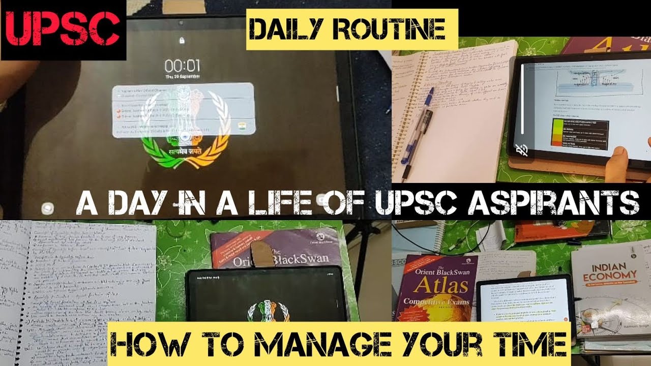 Study with me UPSC vlog 💞 .Daily routine of upsc aspirant.# ...