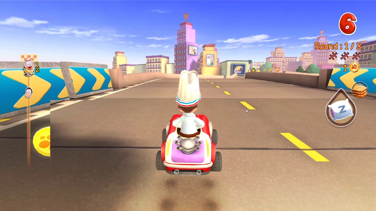 Garfield Racing Episode 1 - YouTube