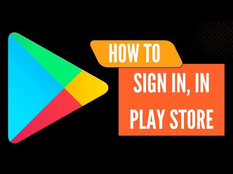 How to Sign In, in Google Play Store. - YouTube