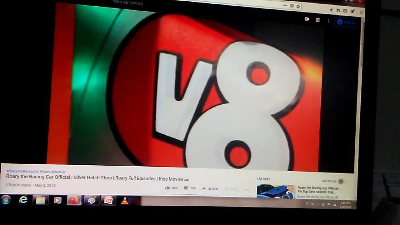 Roary the racing car conrod V8 comes back - YouTube