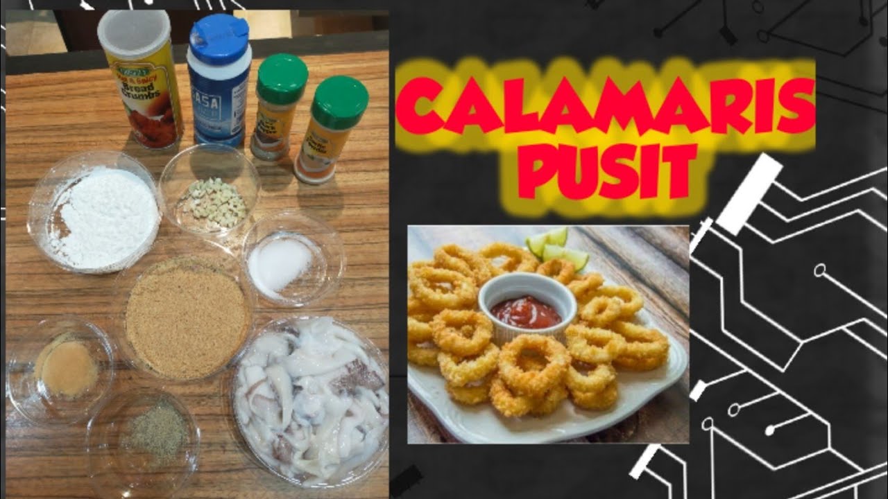PUSIT CALAMARES - YouTube