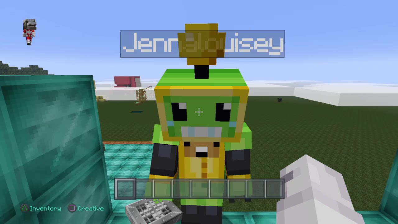 Minecraft: PlayStation ps4 with friend - YouTube