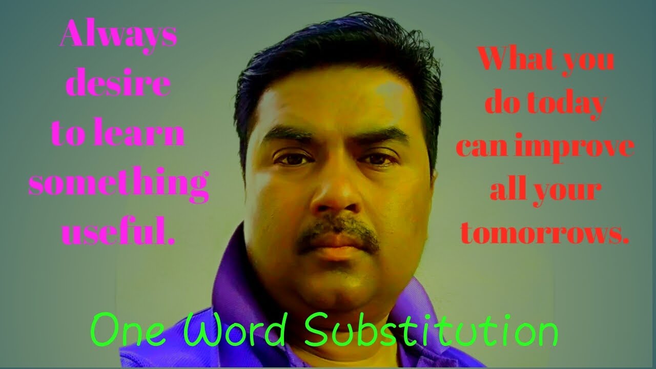 One Word Substitution YouTube one-word-substitution-youtube