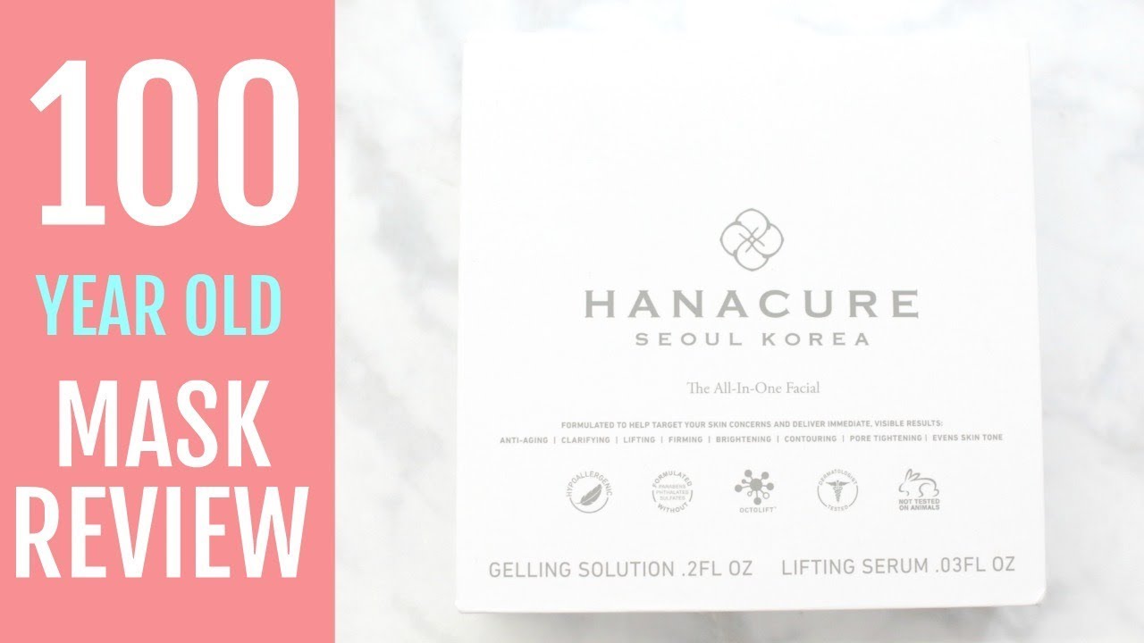 Hanacure Mask Demo + Review - YouTube