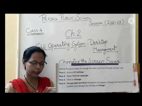 Class 4/Ch 2/GUI Operating system-Desktop Management/PPS - YouTube