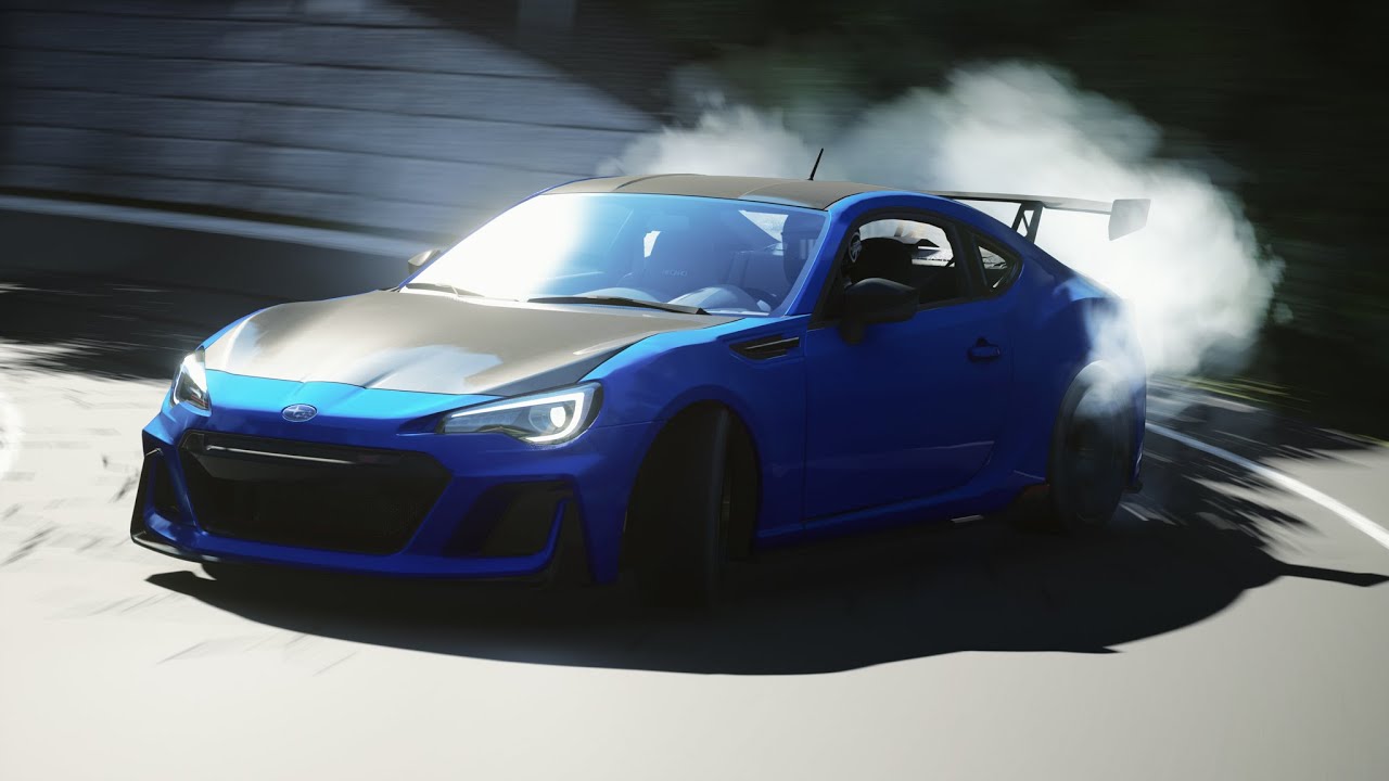 Subaru BRZ Drifting Uphill Touge | Assetto Corsa - YouTube