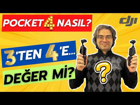 DJI Osmo Pocket 4 Detaylara Genel Bakış | Pocket 3'ten 4'e Geçmeye Değer Mi? #dji #pocket3 #pocket4