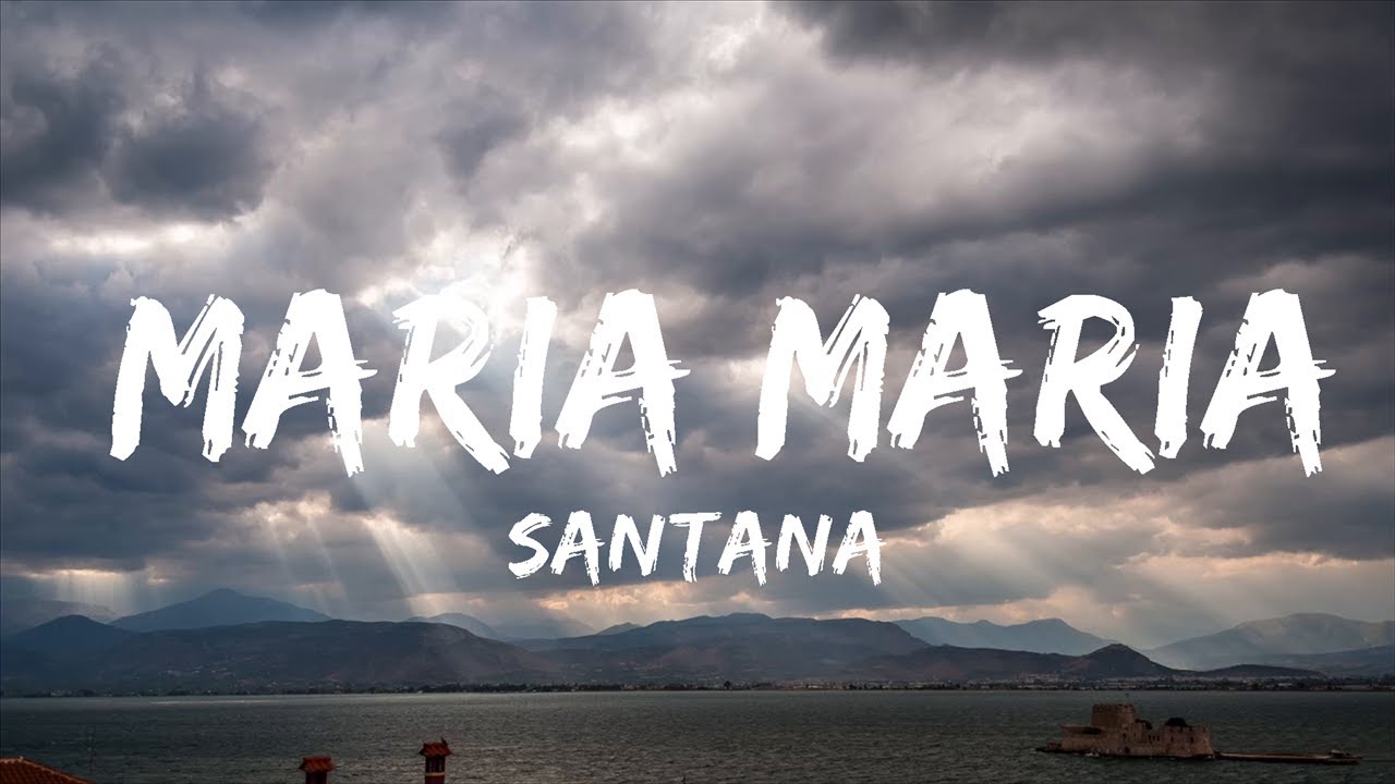 【Playlist】 Santana - Maria Maria (Lyrics) ft. The Product G&B || Vibe ...