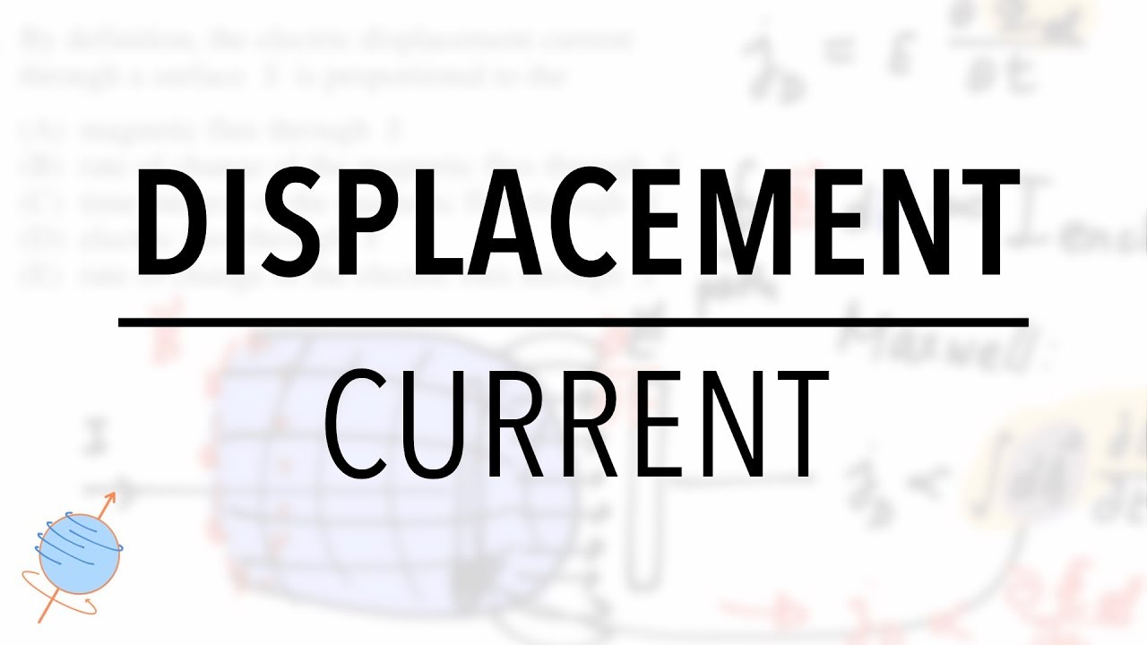 Displacement Current (Maxwell's Equations) | Electrodynamics - YouTube