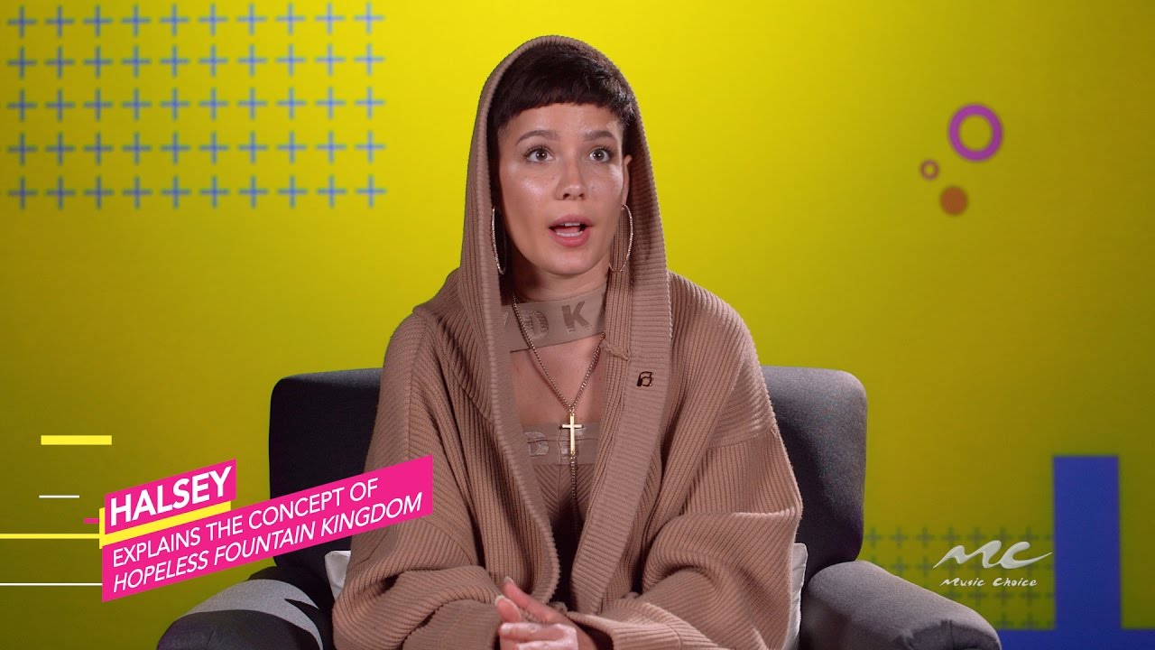 Halsey's New Album Is About Her First Serious Break Up - YouTube
