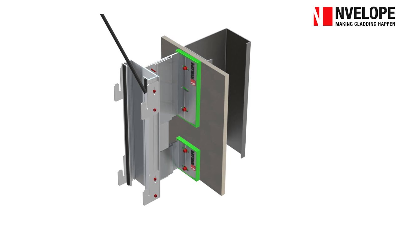 NVELOPE NV7 – cassette support - rainscreen cladding support system ...