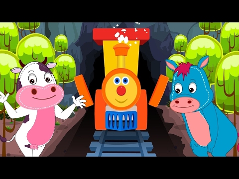 Ben The Train | Animal Song | Nursery Rhymes For Kids