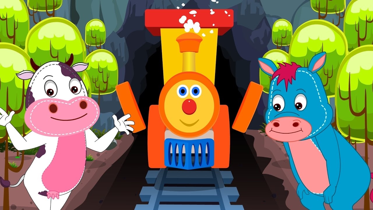 Ben The Train | Animal Song | Nursery Rhymes For Kids - YouTube