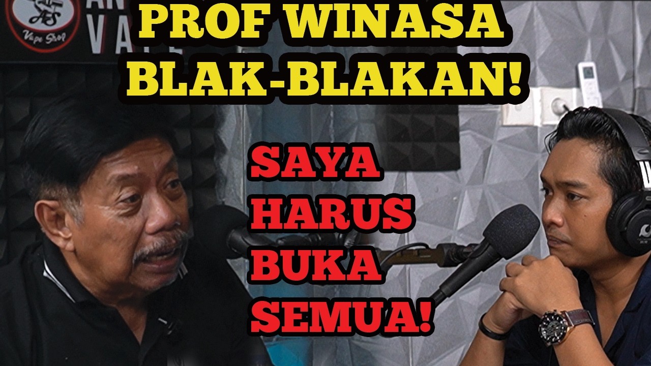PROF WINASA: SEMUA KASUS SAYA TIDAK LOGIS‼️SAYA TIDAK PERNAH MERASA ...